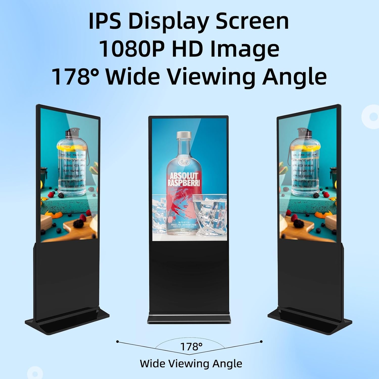 Your store. Vertical Digital Display Kiosk Floor standing, LCD ...