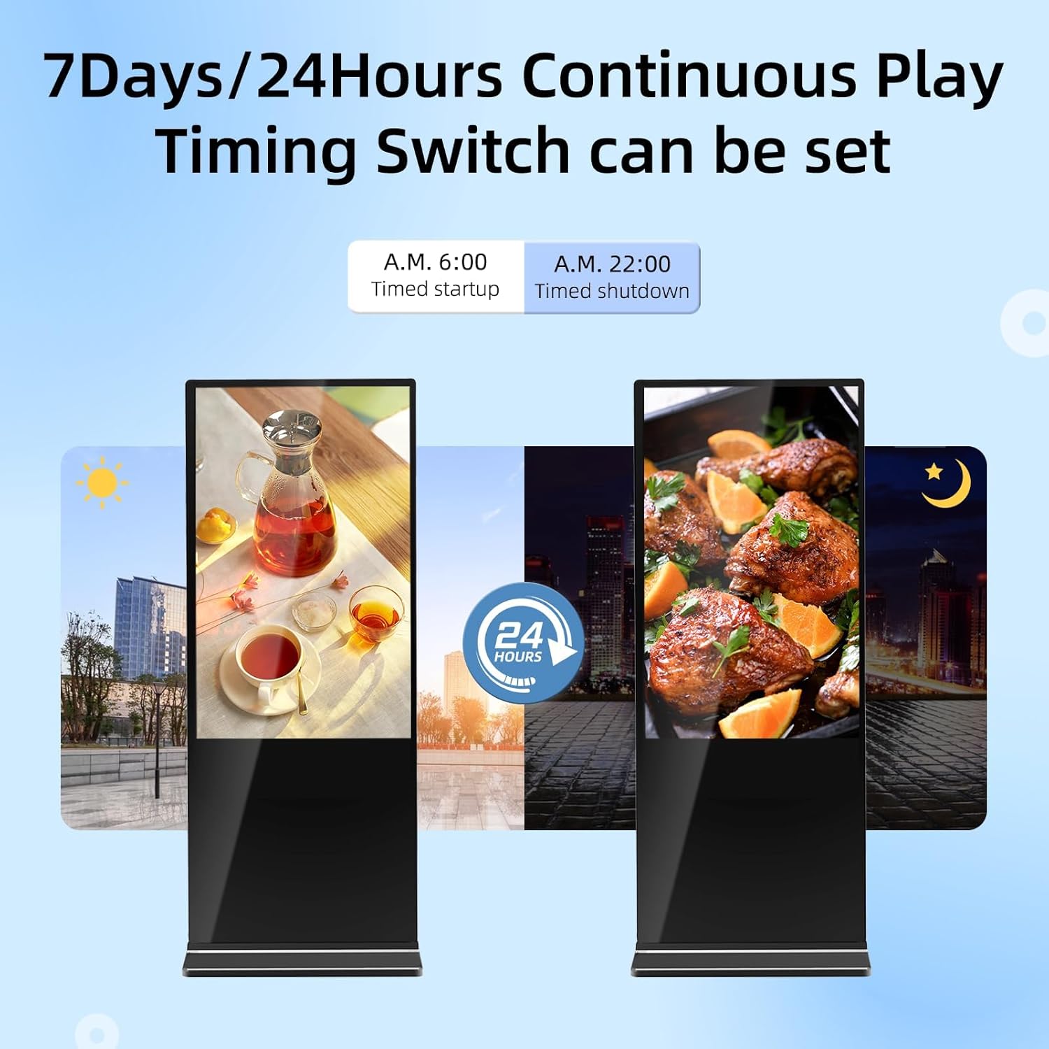 Your store. Vertical Digital Display Kiosk Floor standing, LCD ...